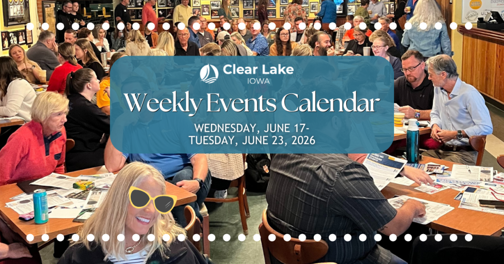 Clear Lake Events June 17-23, 2026 | Clear Lake Iowa
